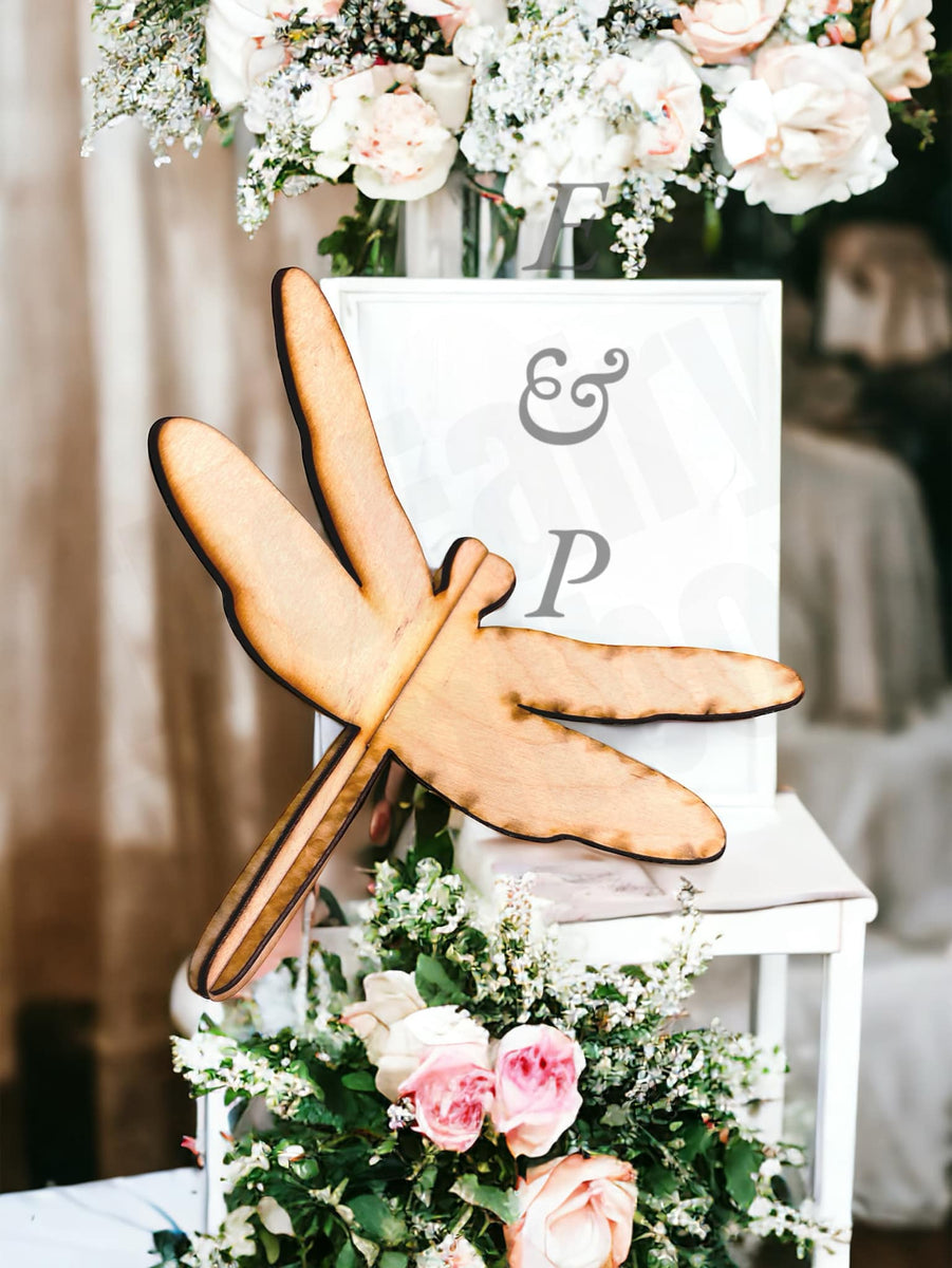 Wooden Dragonfly Craft Shape Dragonfly Craft Kit Dragonfly Party Favor ...