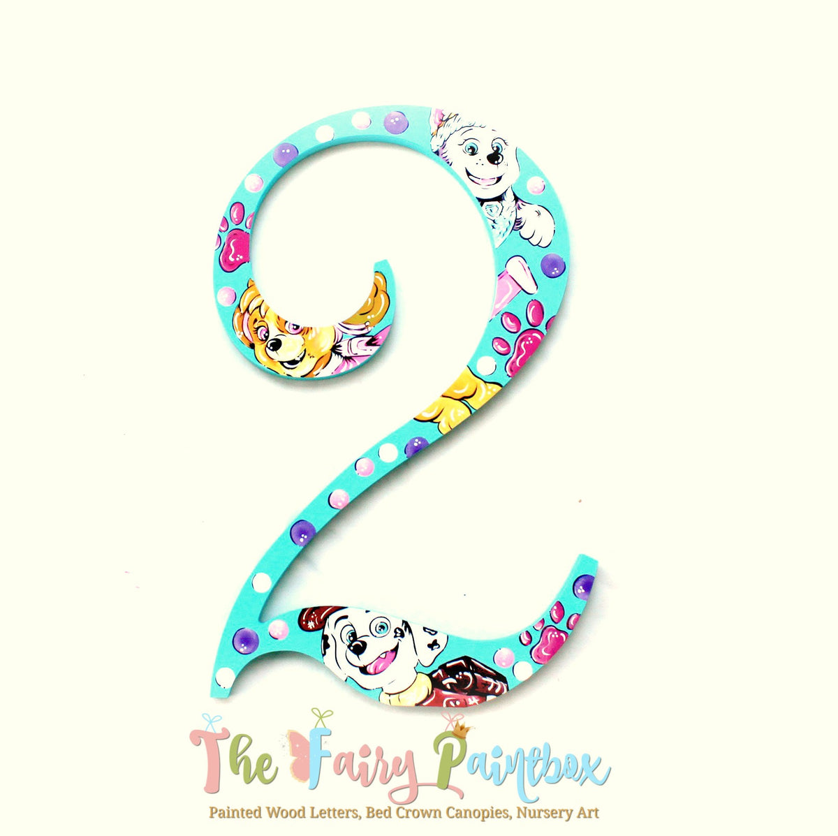 Custom Painted Birthday Age Number, Personalized Birthday Sign, Hand P ...